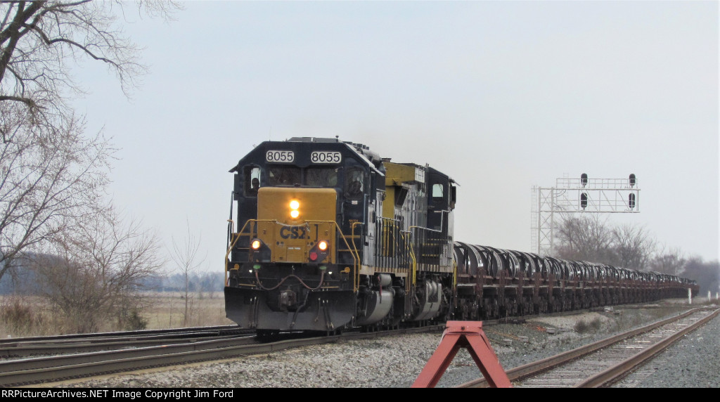 CSXT 8055